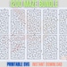 1200 Fun Maze Puzzles Mega Bundle 6 Levels Super Easy to Super Hard ...