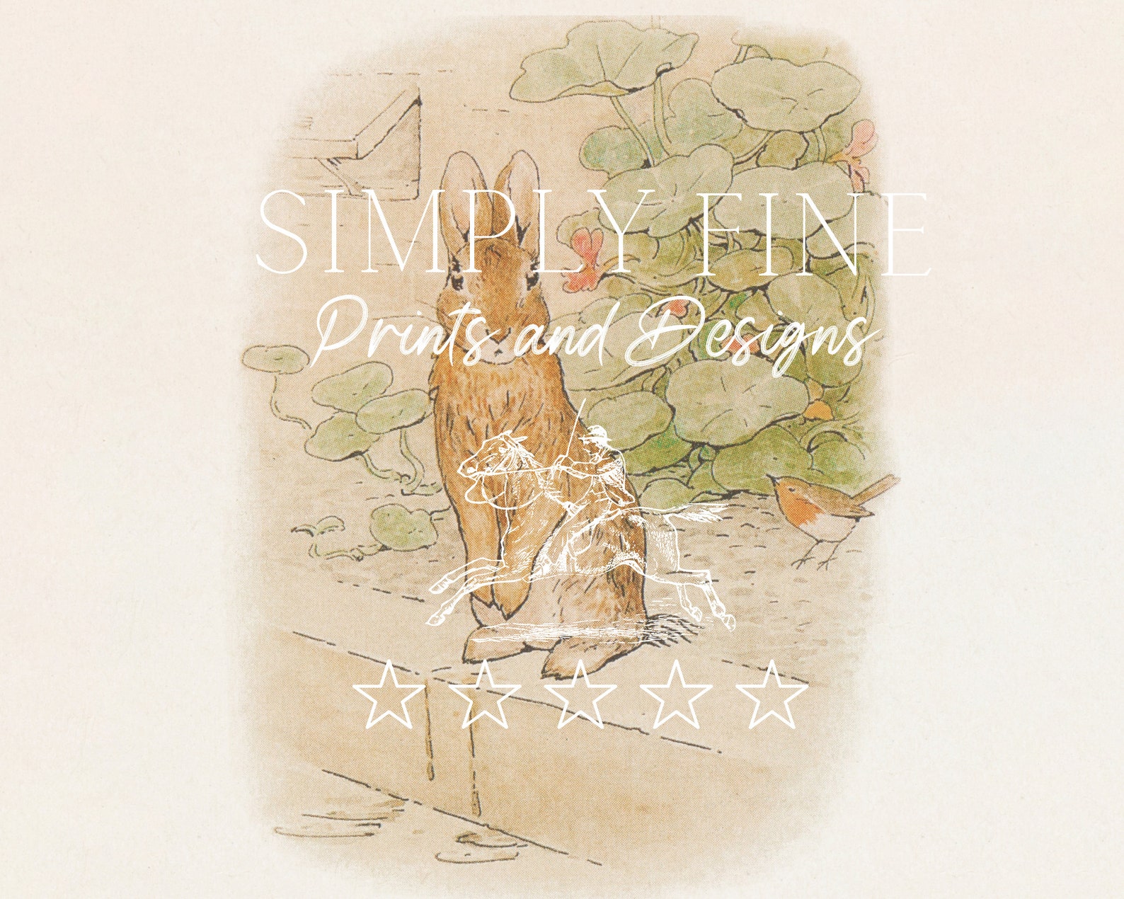 Vintage Peter Rabbit Sketch, Nursery Art Printable, Vintage Book ...