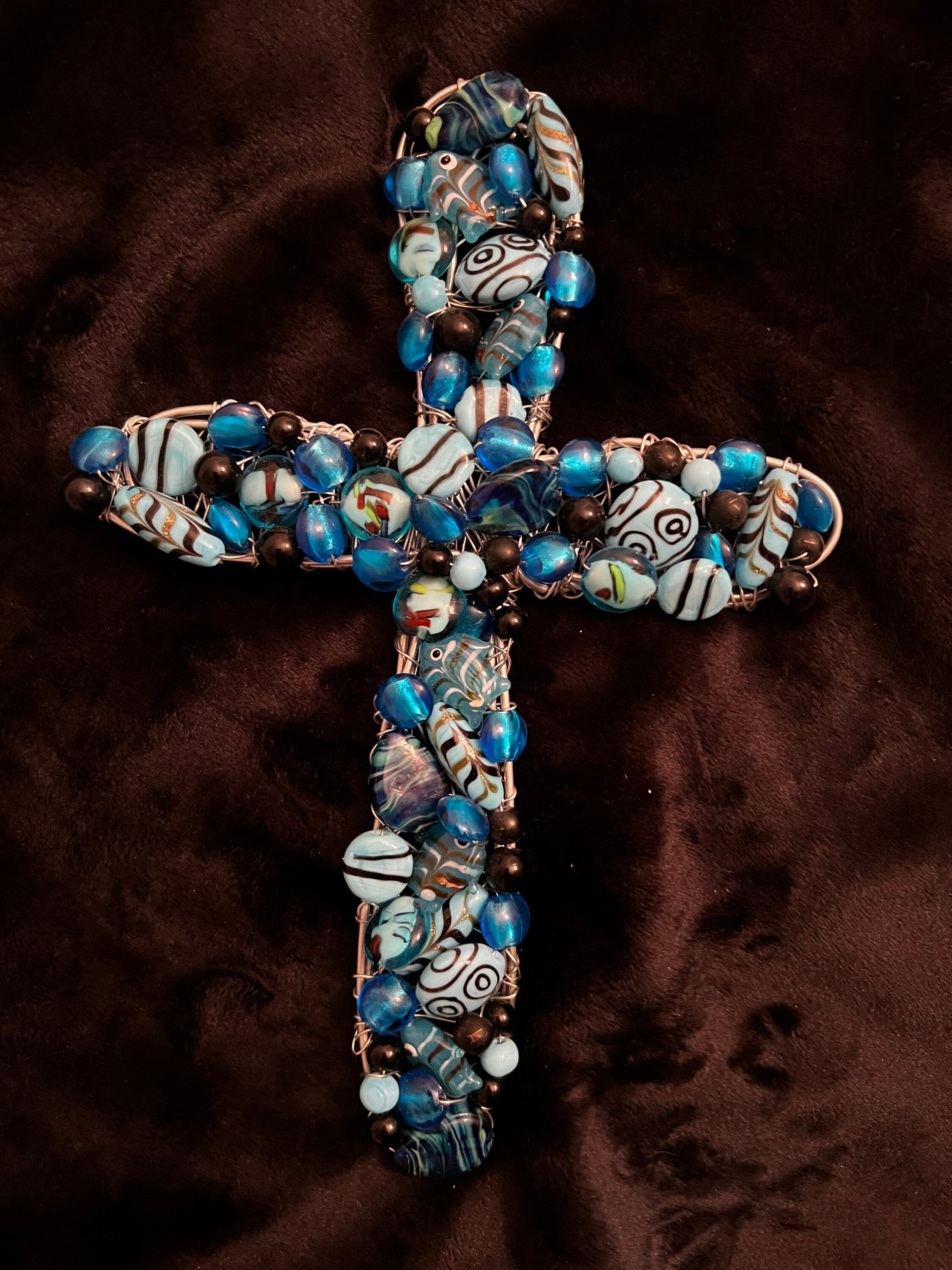 Peace Be With You Cross - Etsy