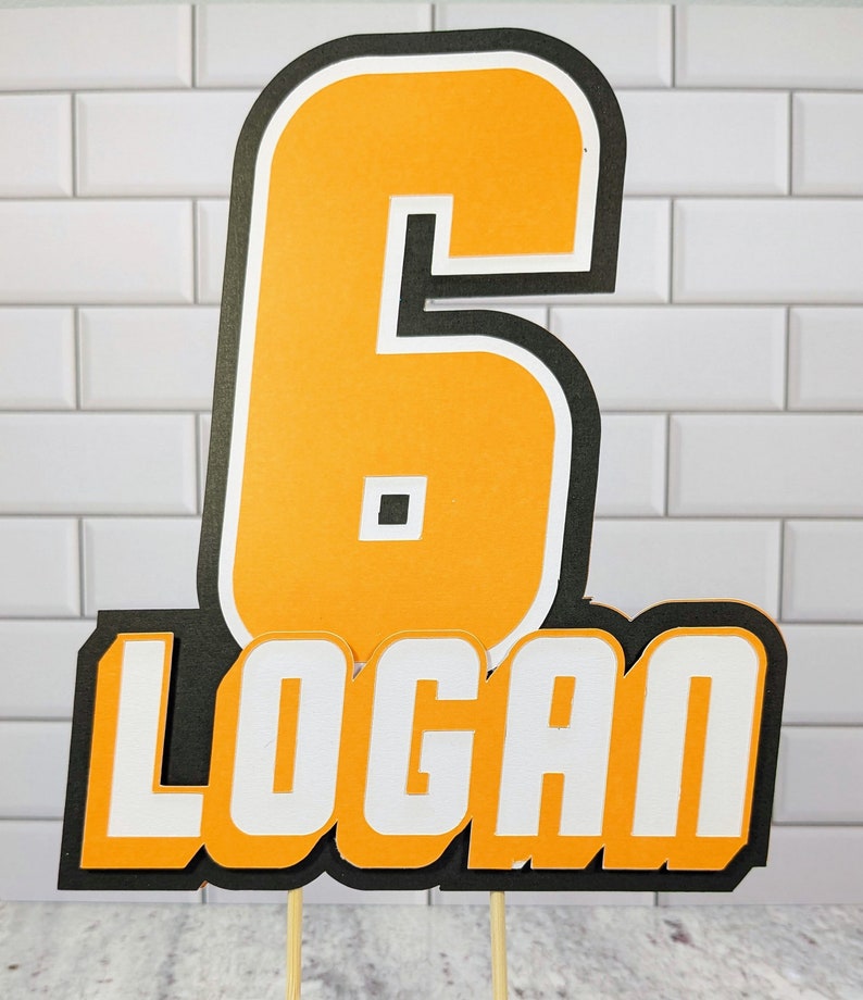 Personalized Birthday Cake Topper Kids Birthday Choose Name - Etsy