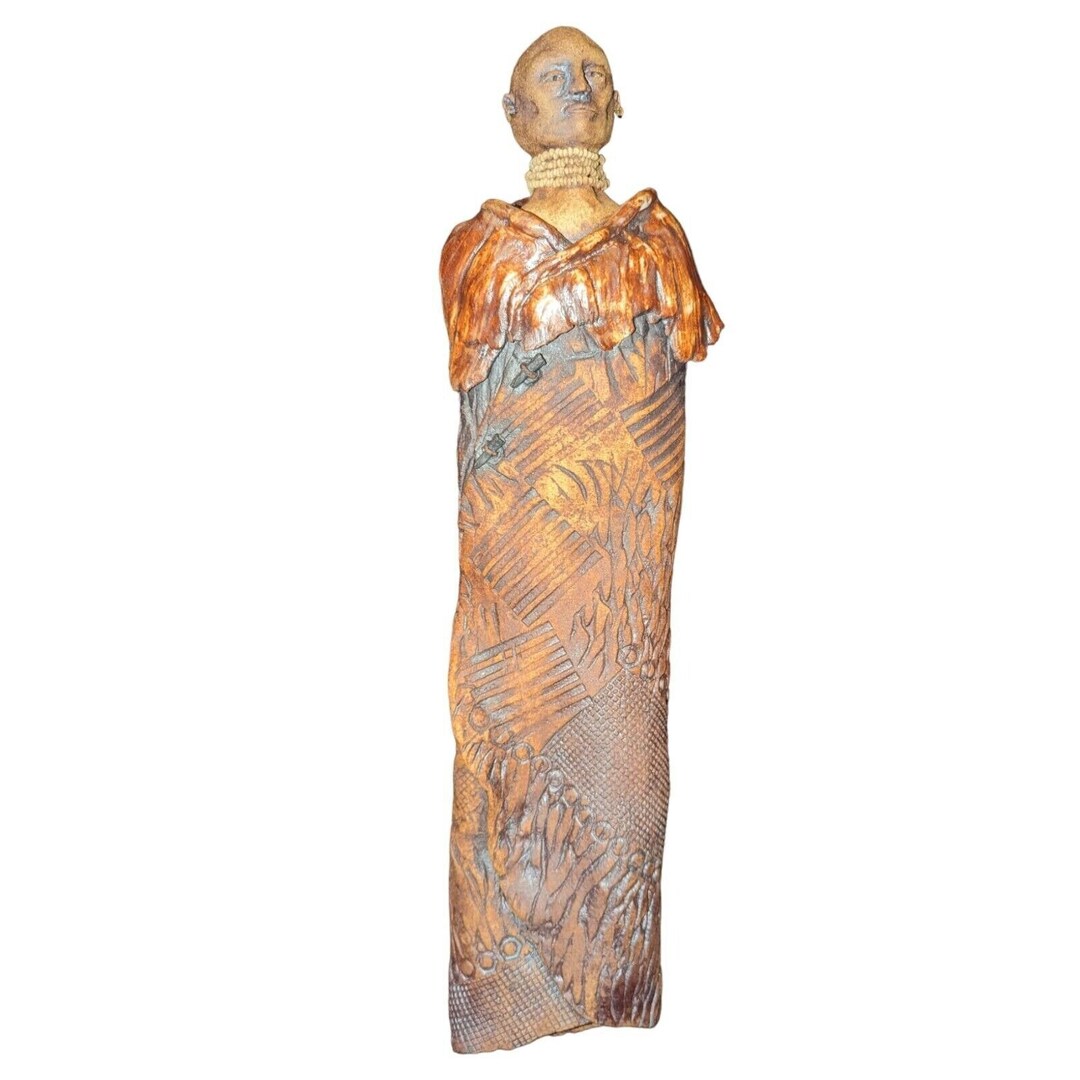 23" Native Shaman Medicine Man Sculpture Wall Art Quilted Man - Etsy