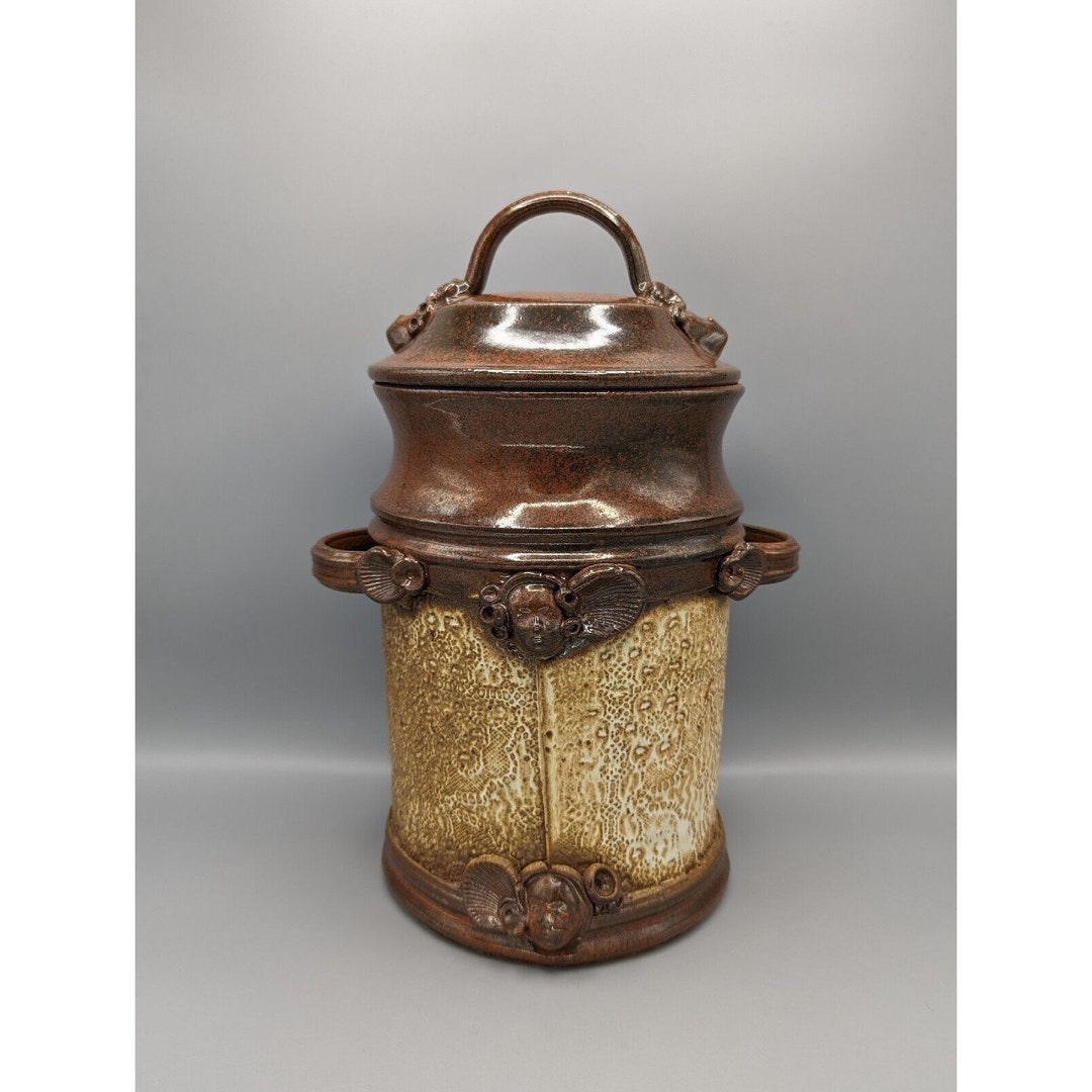 Jacobson Studio Art Pottery Lidded Jar Canister Cookie Jar 12.25 MCM ...