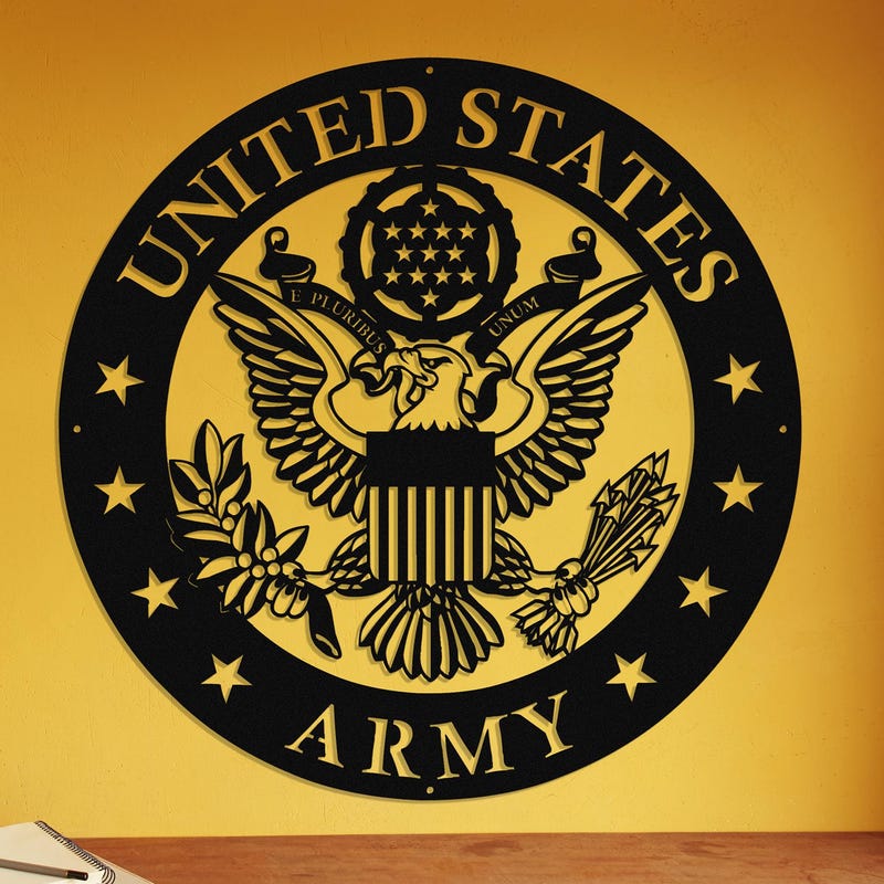Metal Cut Army - Etsy