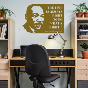 Martin Luther King, Jr. Inspirational Quote Metal Sign-laser Cut Metal ...