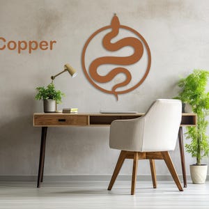 Metal Snake Wall Art-halloween Decoration-reptile Décor Art-metal ...