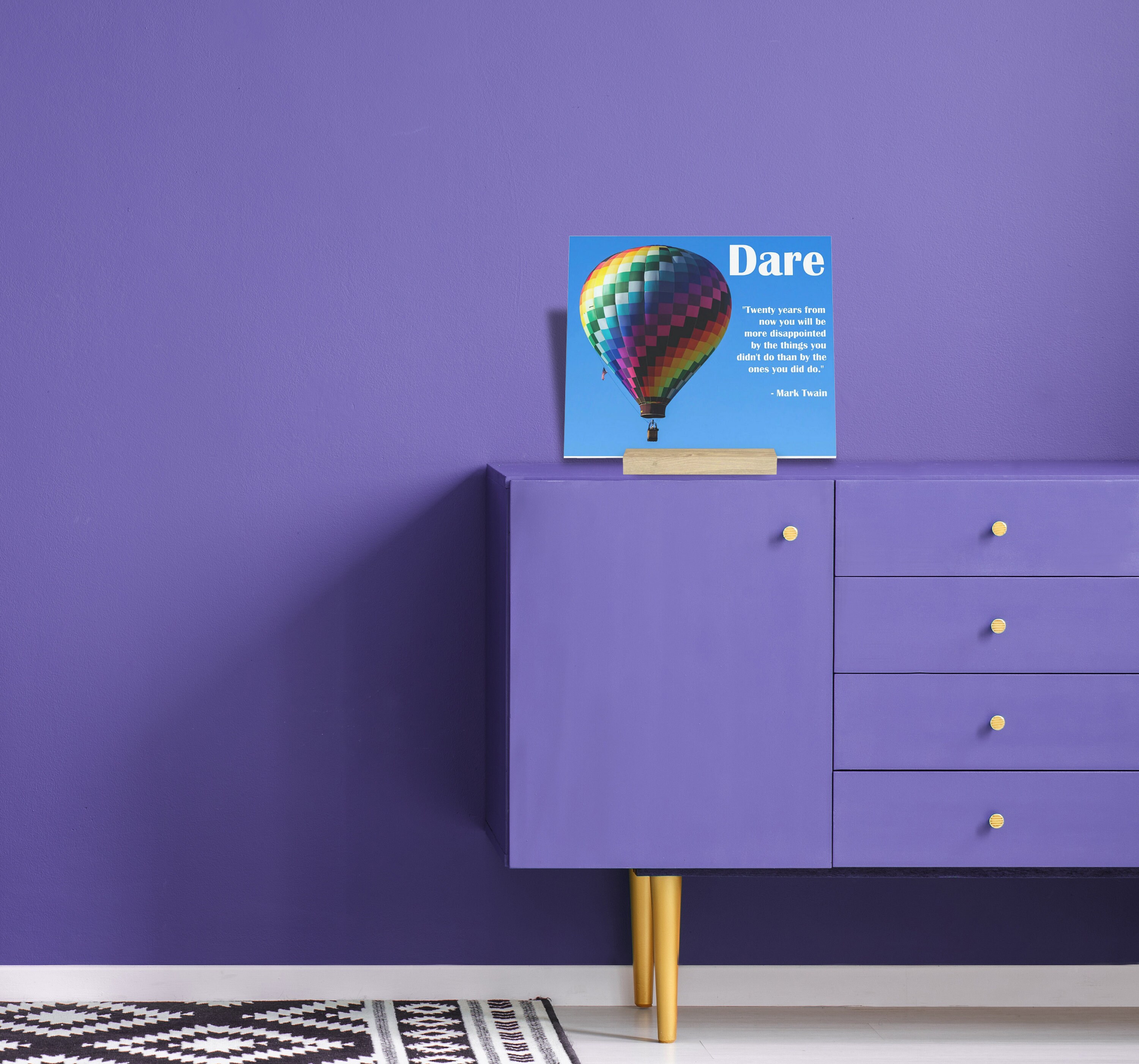 Beautiful and Inspirational Gallery Board With Stand. Lovely Photo and ...