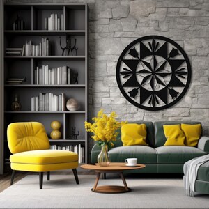 Die-cut Metal Amish Hex Sign for Your Modern Farmhouse or Barn Star- PA ...