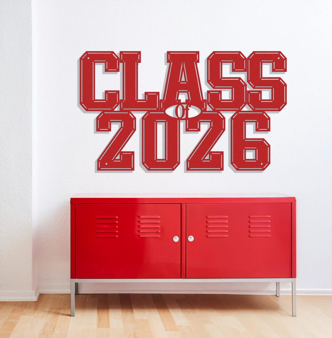 Class of 2026 Metal Sign-2026 Graduation Gift-laser Cut Metal ...