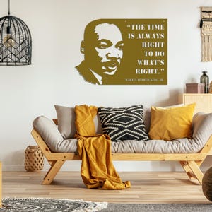 Martin Luther King, Jr. Inspirational Quote Metal Sign-laser Cut Metal ...