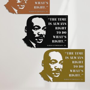 Martin Luther King, Jr. Inspirational Quote Metal Sign-laser Cut Metal ...