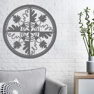 Amish Hex Sign-metal PA Dutch Folk Art-modern Farmhouse-amish Barn Star ...