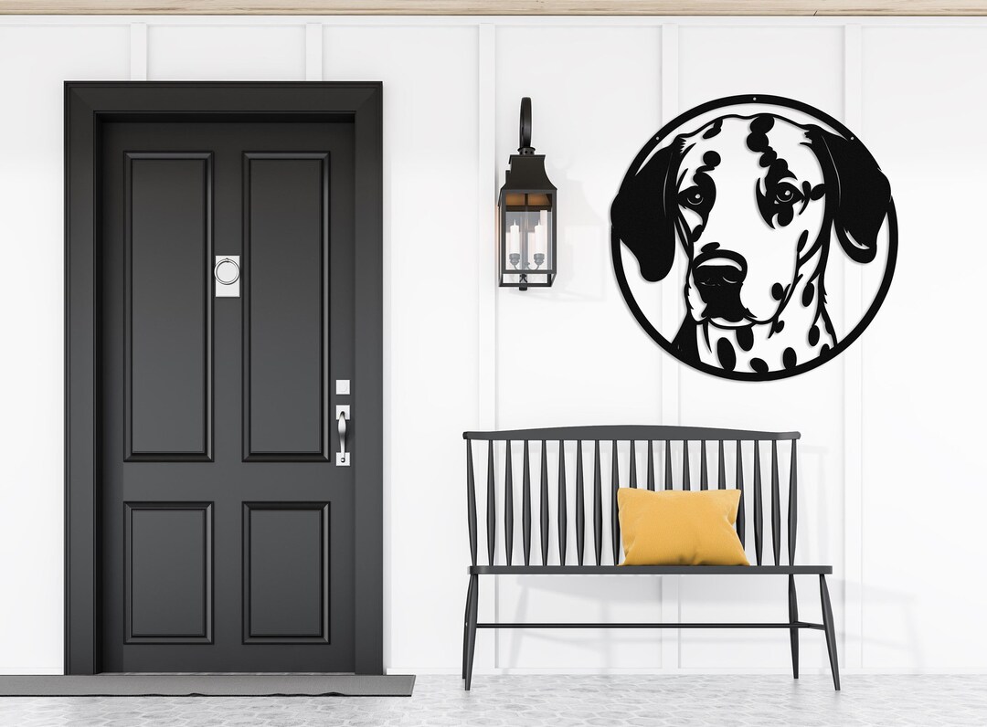 Dalmatian Metal Wall Art-dalmatian Dog Lover Gift-laser Cut Metal Sign ...