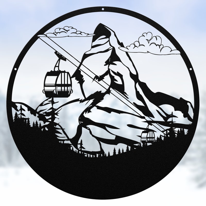 Gondola Print Switzerland - Etsy