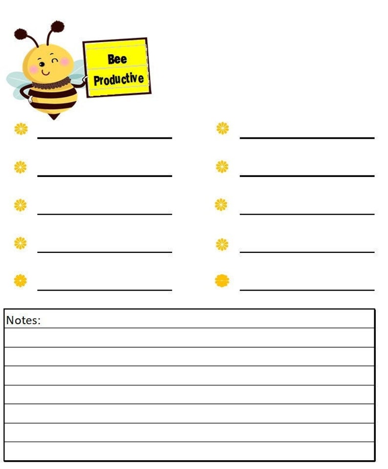 To Do List-bee - Etsy
