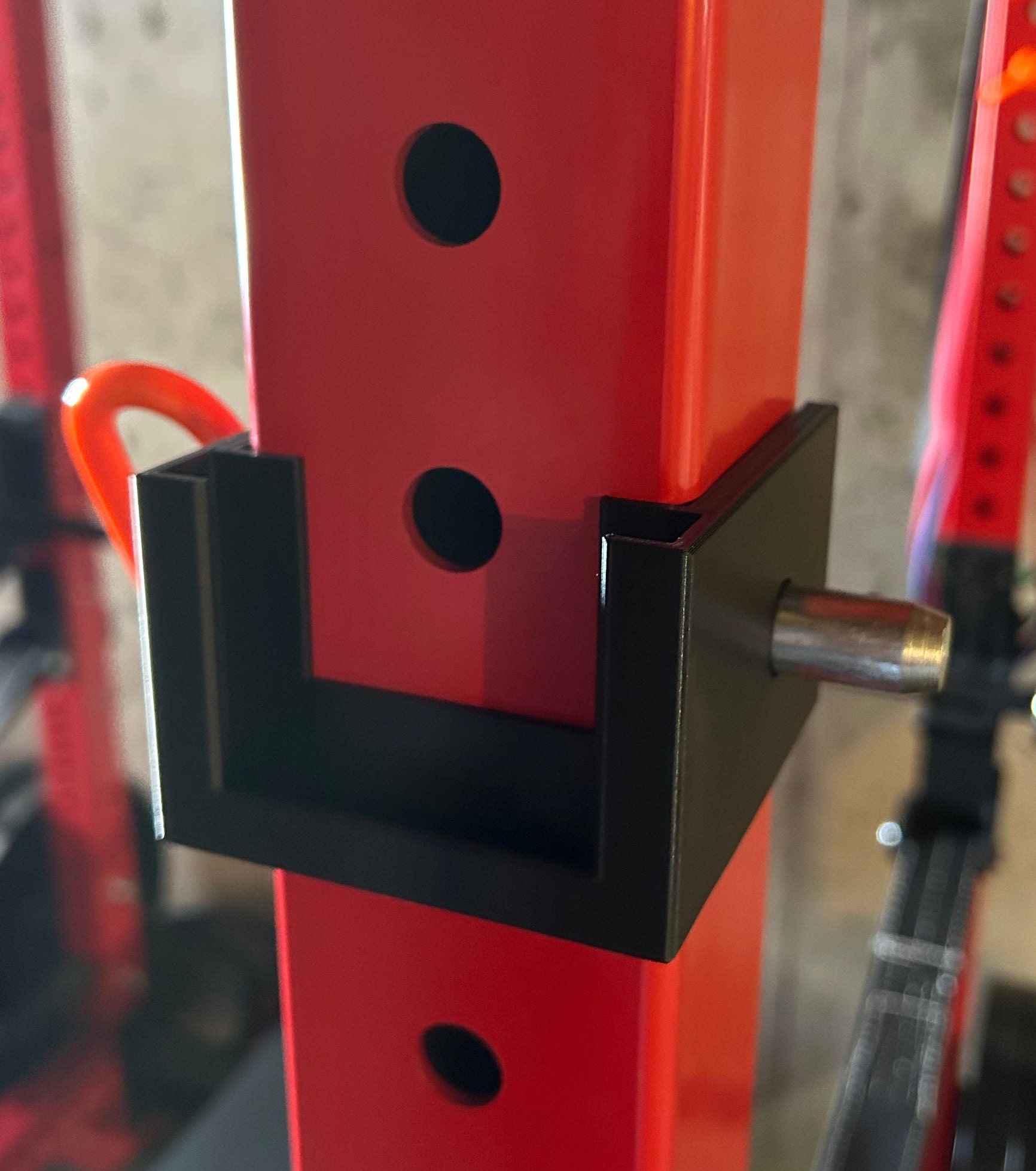 Phone Holder for 3x3 Squat/power Rack (fits Rogue Monster Lite) - FREE ...