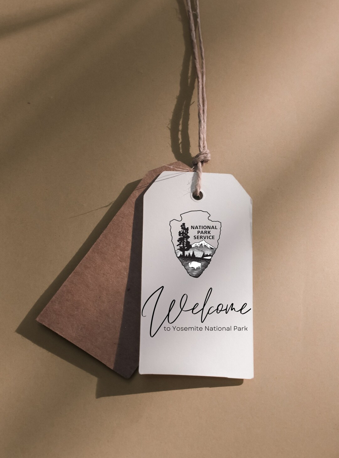 National Park Wedding Favor Tag: Printable and Personalized Welcome Bag ...