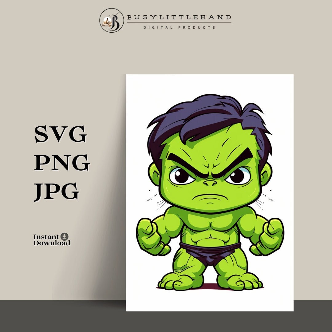 Hulk SVG Superhero Svg Cricut Svg Avengers Svg Marvel Svg Hulk Png Kids ...