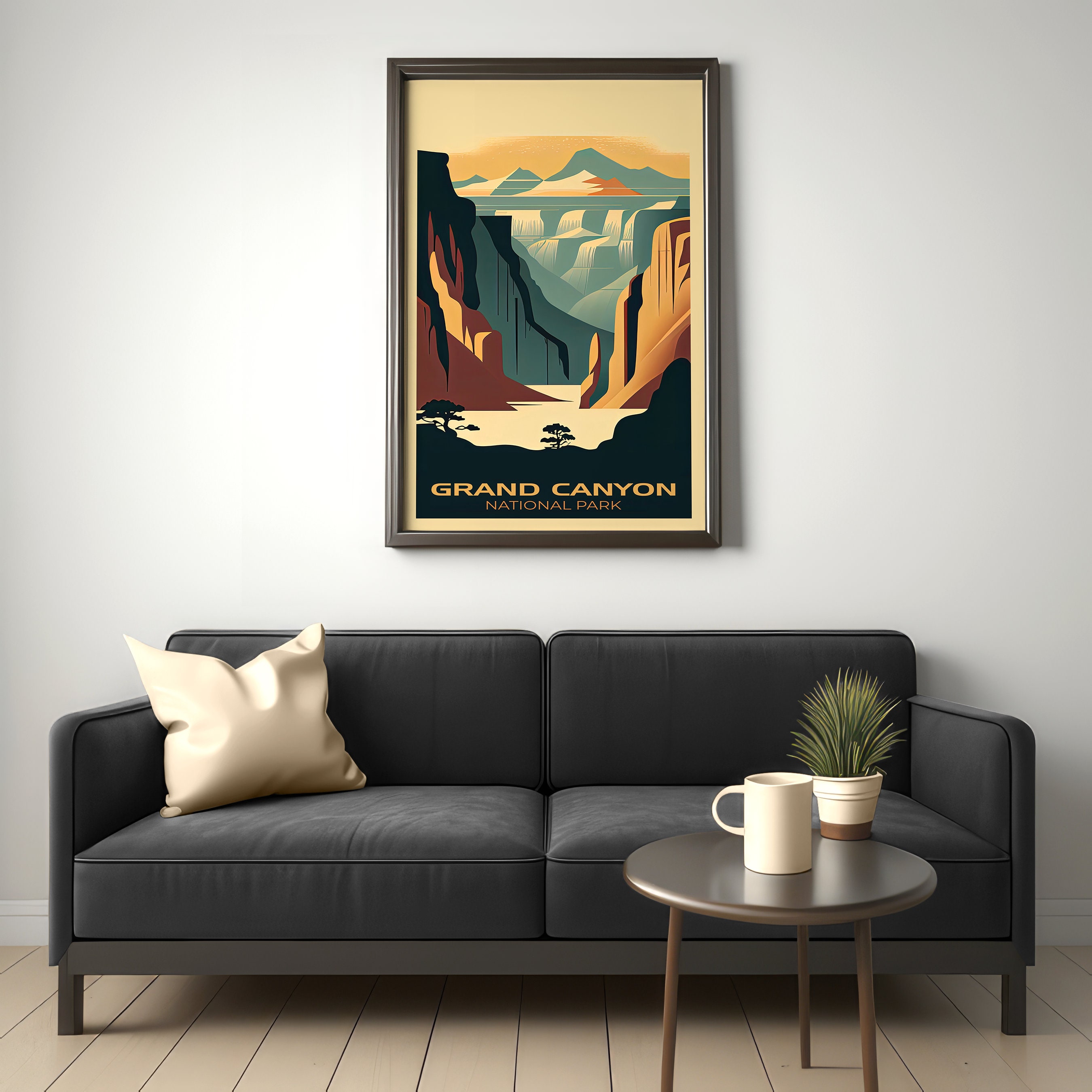 Grand Canyon National Park Poster, Printable Wall Art, Instant Digital ...