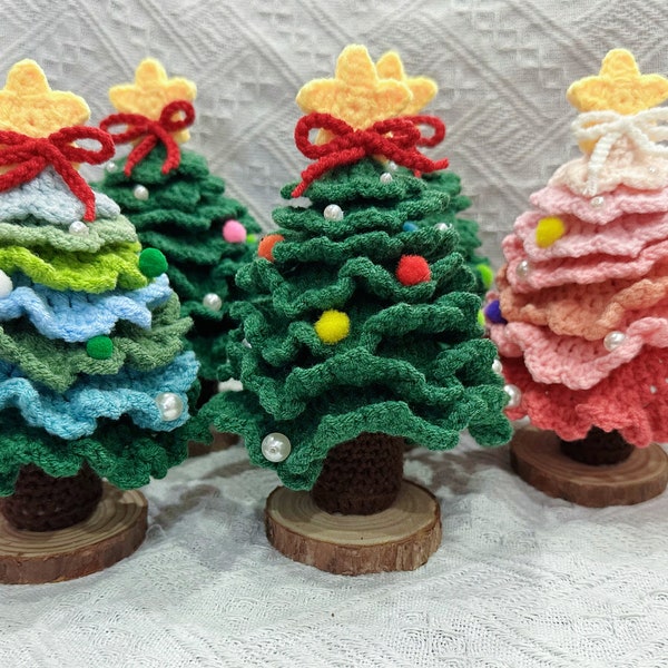 Knit Christmas Trees - Etsy
