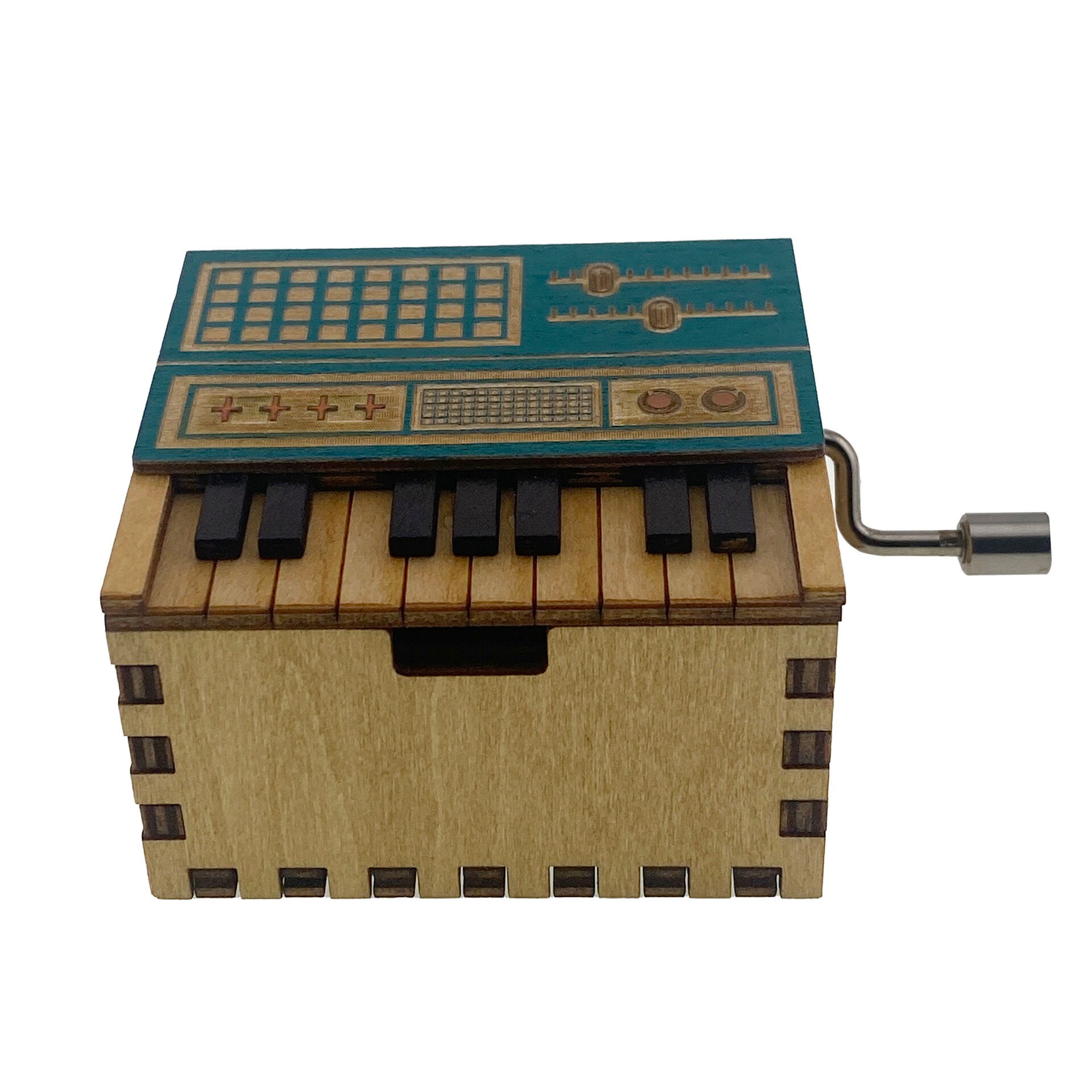 Hand Crunk Music Box,vintage Music Box,personalized Gift,pocket Gift ...