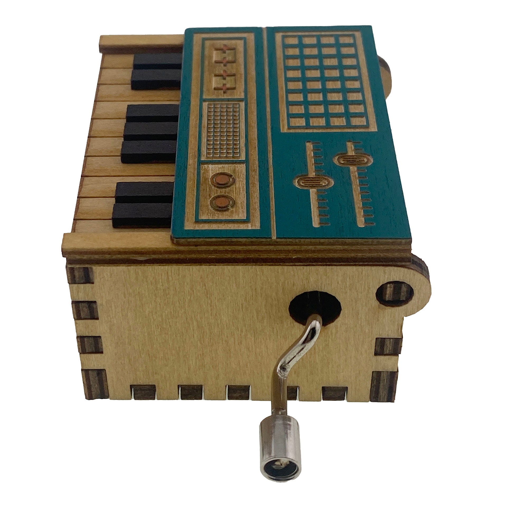 Hand Crunk Music Box,vintage Music Box,personalized Gift,pocket Gift ...