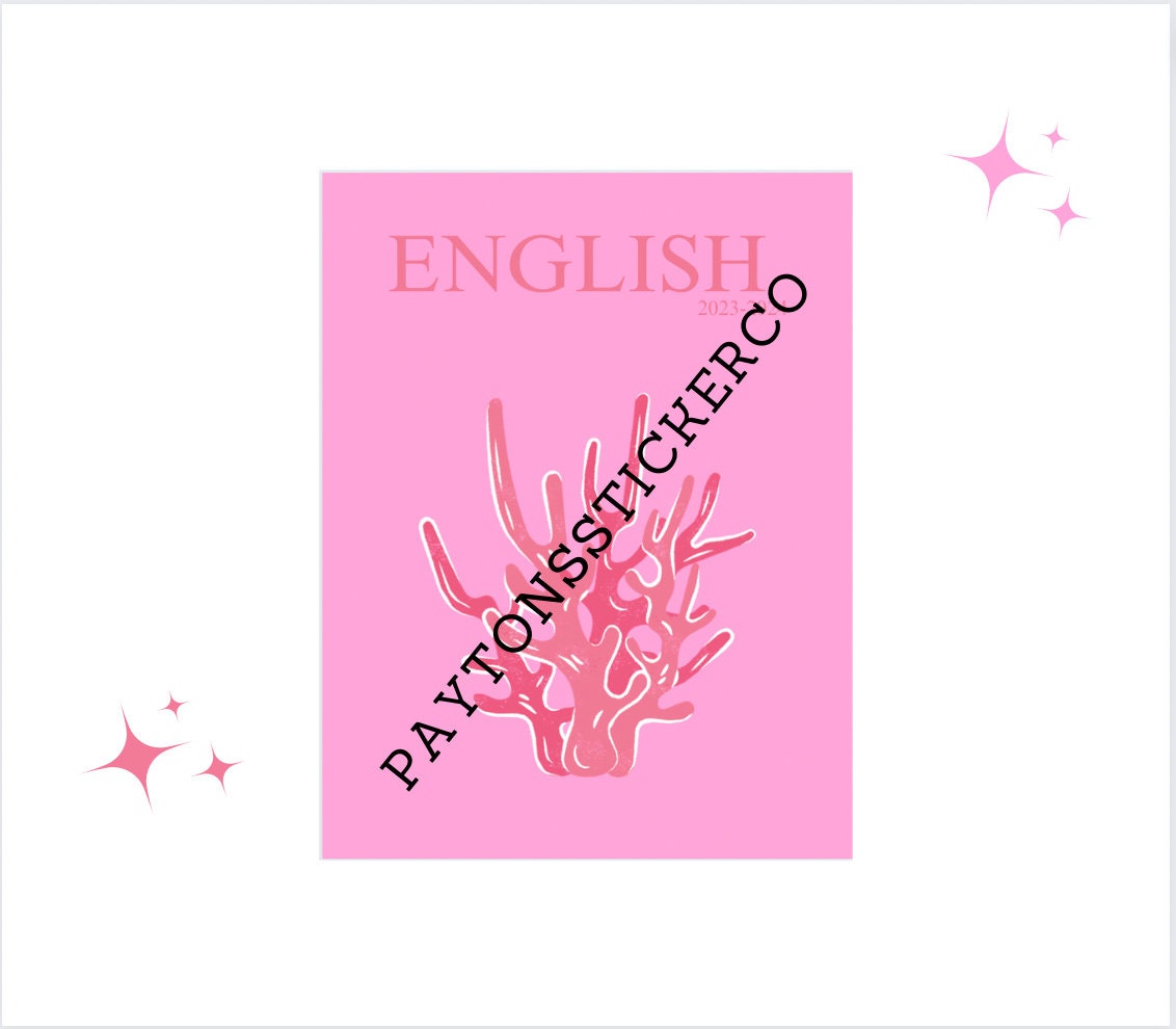 Preppy Binder Covers Digital Download Preppy Cute 2023-2024 School Year ...