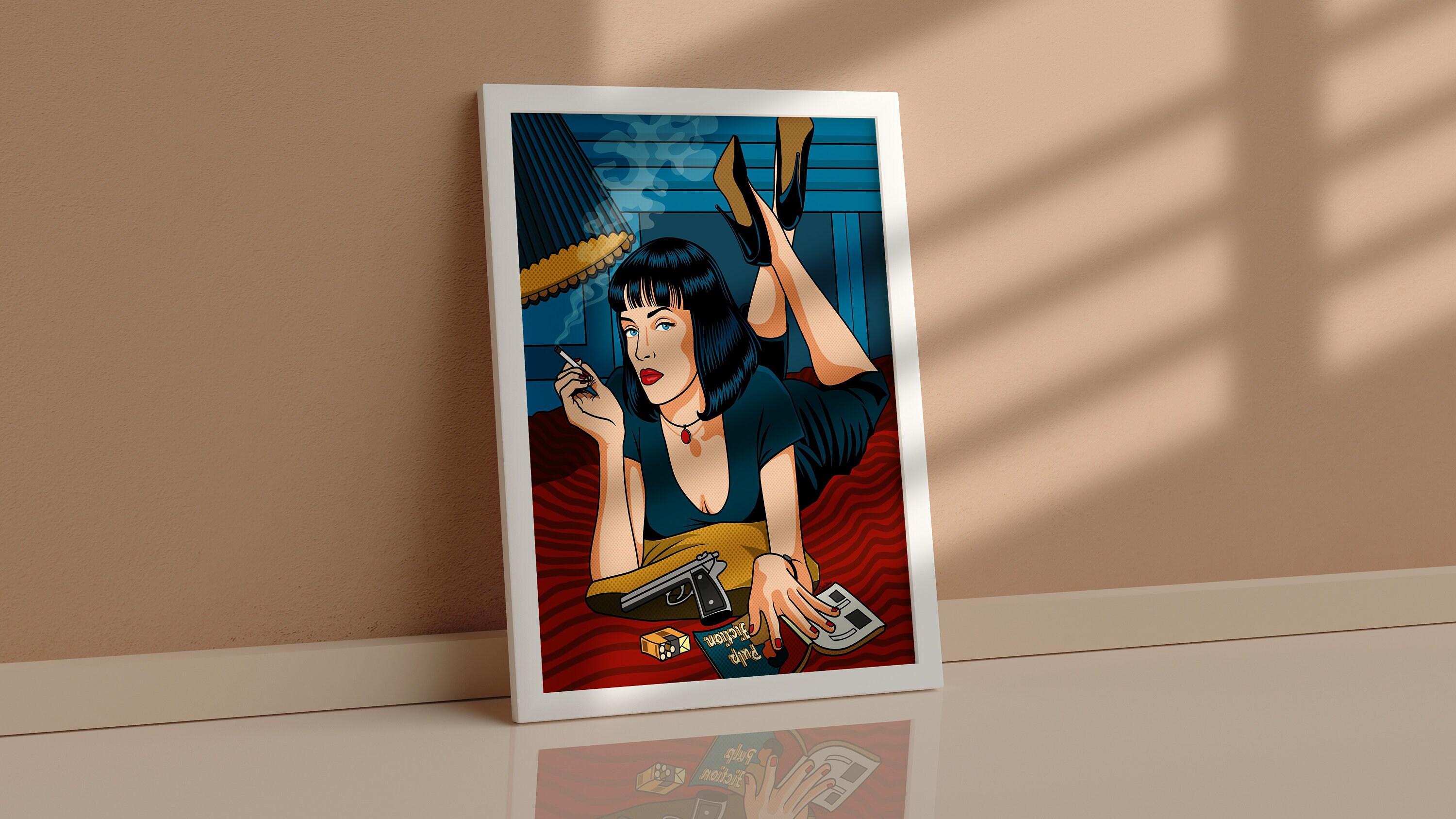 Pulp Fiction Pop Art, Pulp Fiction Poster sold by Anna Cattish | SKU ...