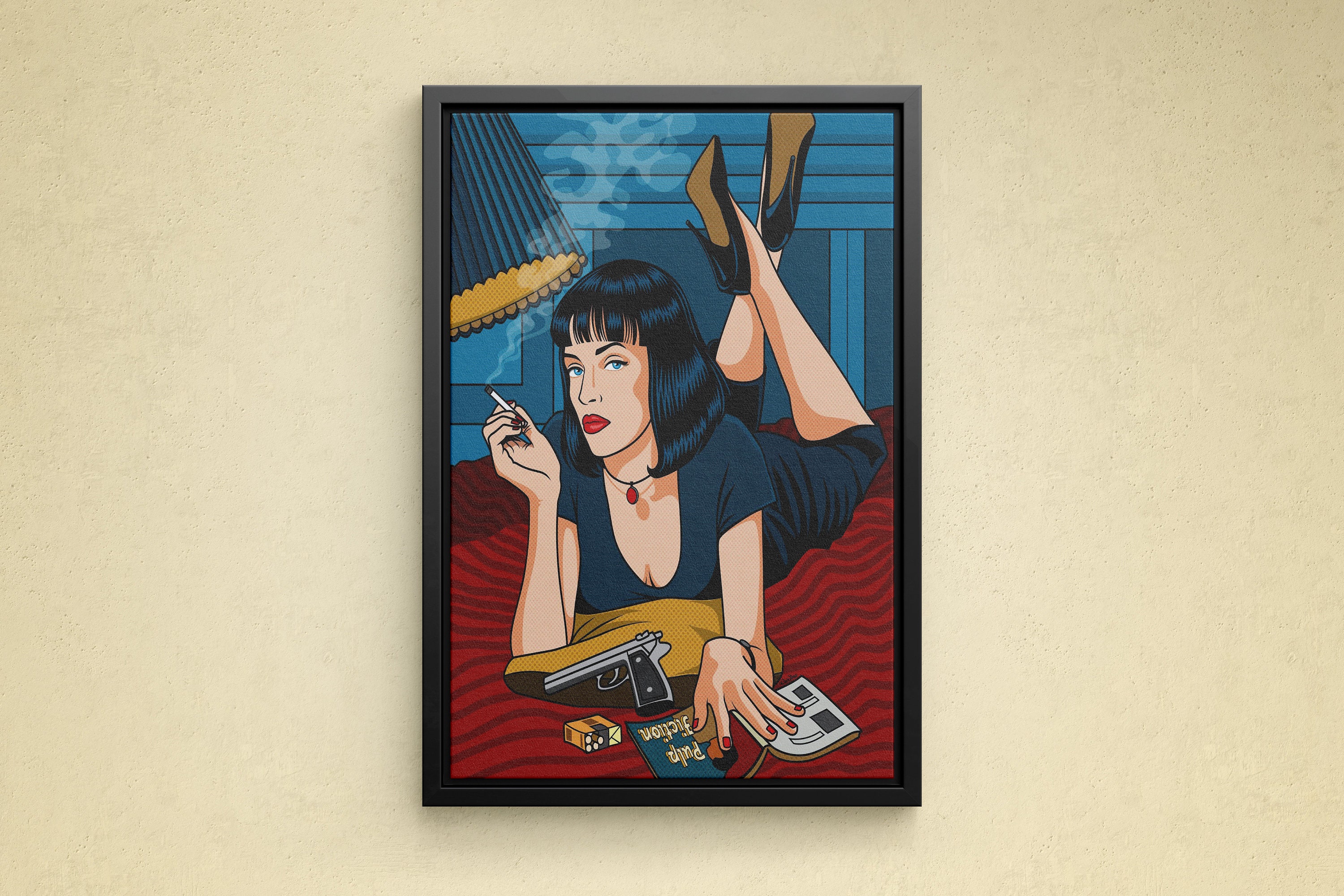 Pulp Fiction Pop Art, Pulp Fiction Poster sold by Anna Cattish | SKU ...