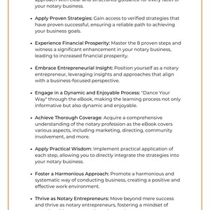8 Proven Steps: Dance Your Way to Notary Profits Ebook - Etsy