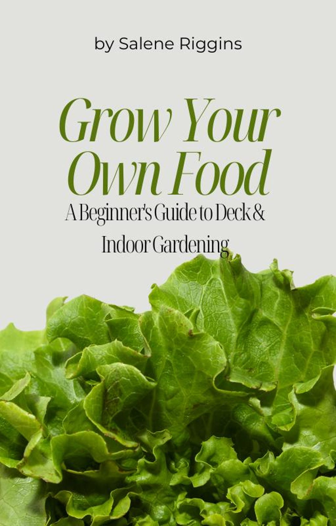 Growing Your Own Food A Beginner's Guide to Deck & Indoor Gardening - Etsy