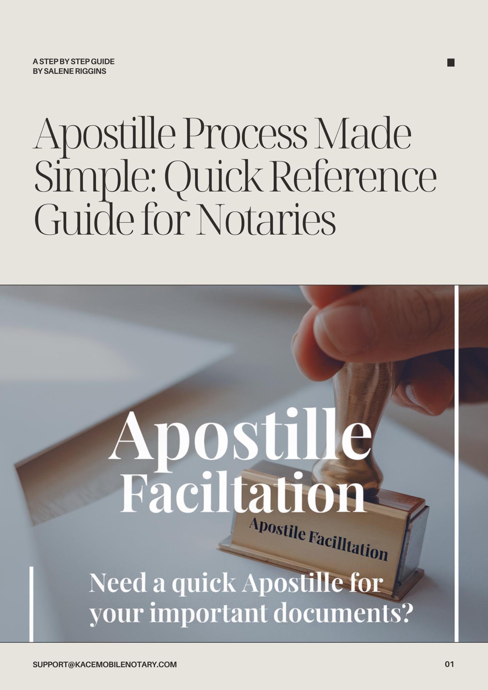 Apostille Process Made Simple: Quick Reference Guide for Notaries - Etsy