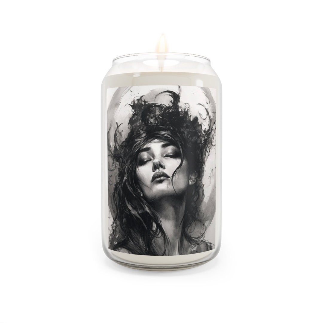 Lilith Candle, Goddess Lilith, Sacred Space Decor, Spiritual Decor, Zen ...