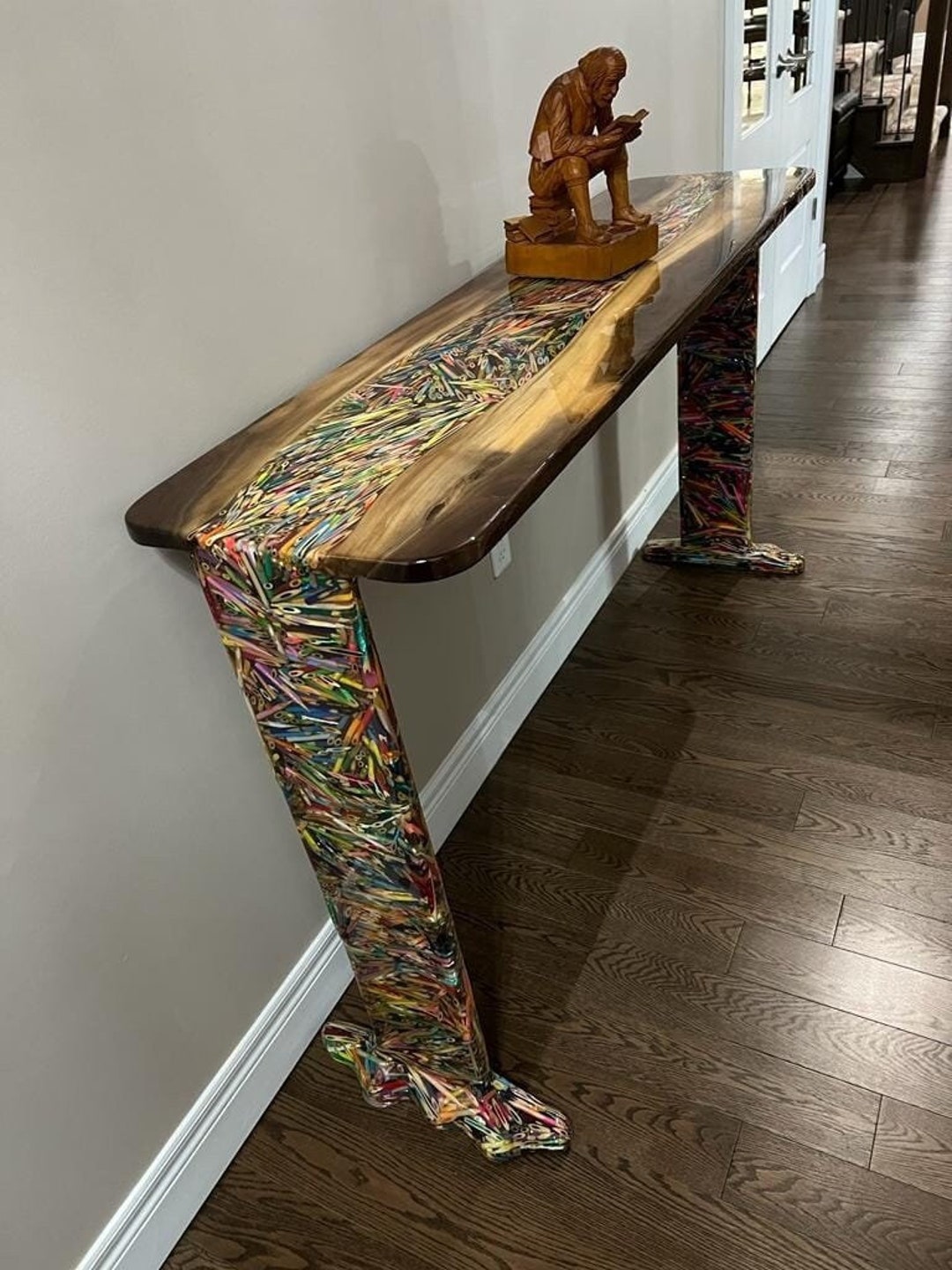 Colour Pencil Console Table - Etsy