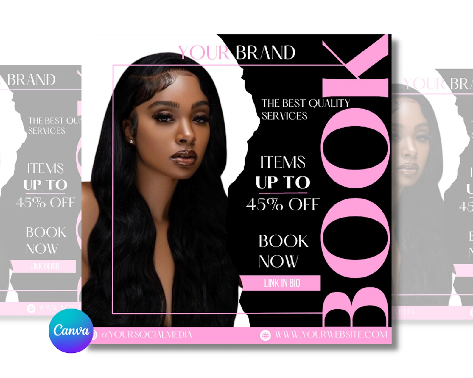 Editable Booking Flyer, Appointment Flyer, Magazine Style Flyer ...