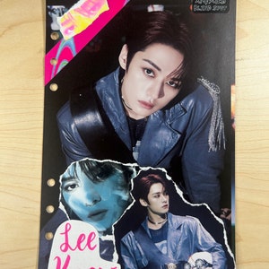 K-pop Photocard Binder Cover Stray Kids A5 Binder Cover A5 Photocard ...