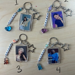 Twice Keychains | K-pop Keychains | Kpop Photo Keychains | Double Sided ...