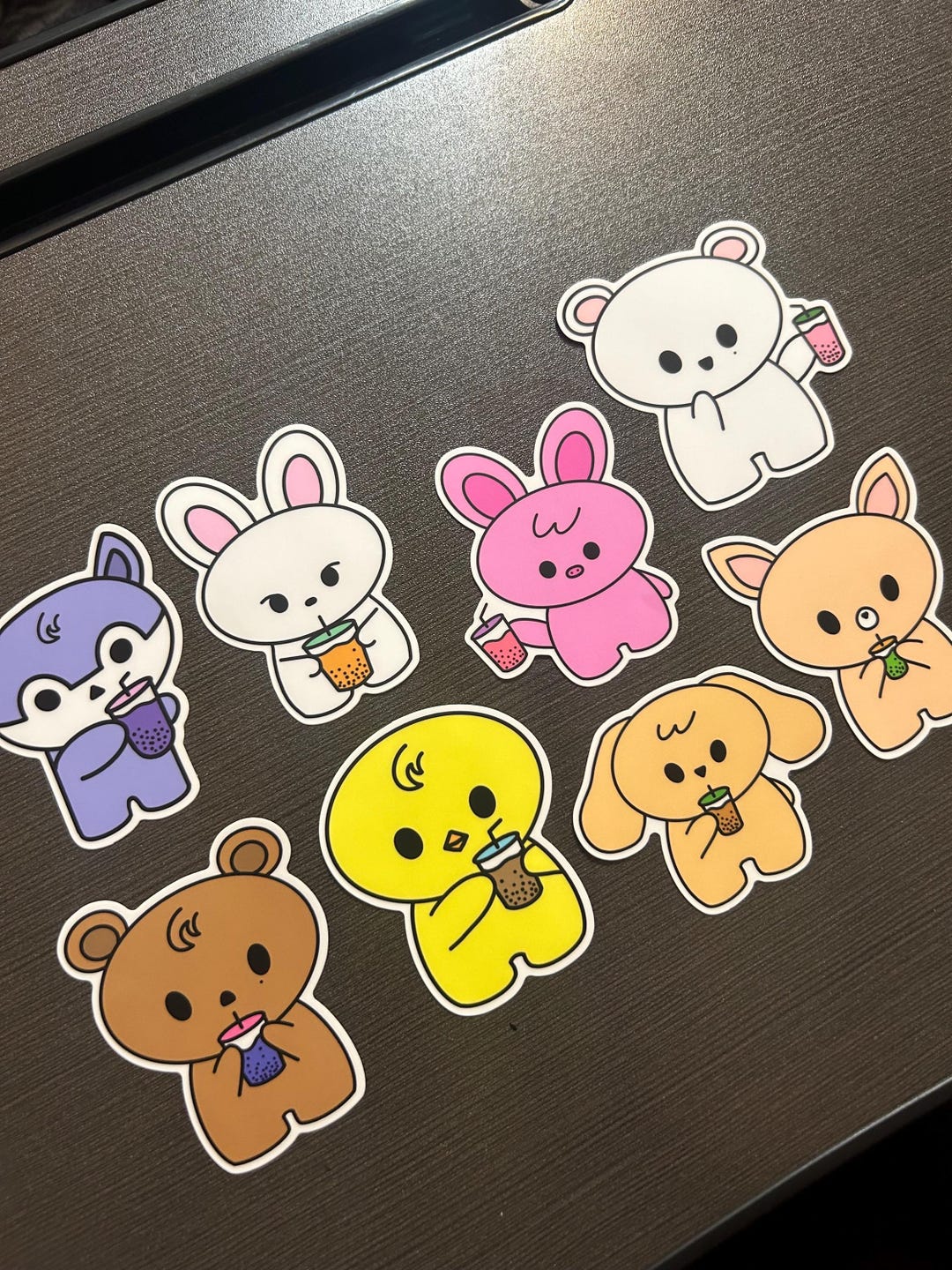 Stray Kids Boba Sticker | SKZ Boba Stickers | Kpop Stickers | Kpop ...
