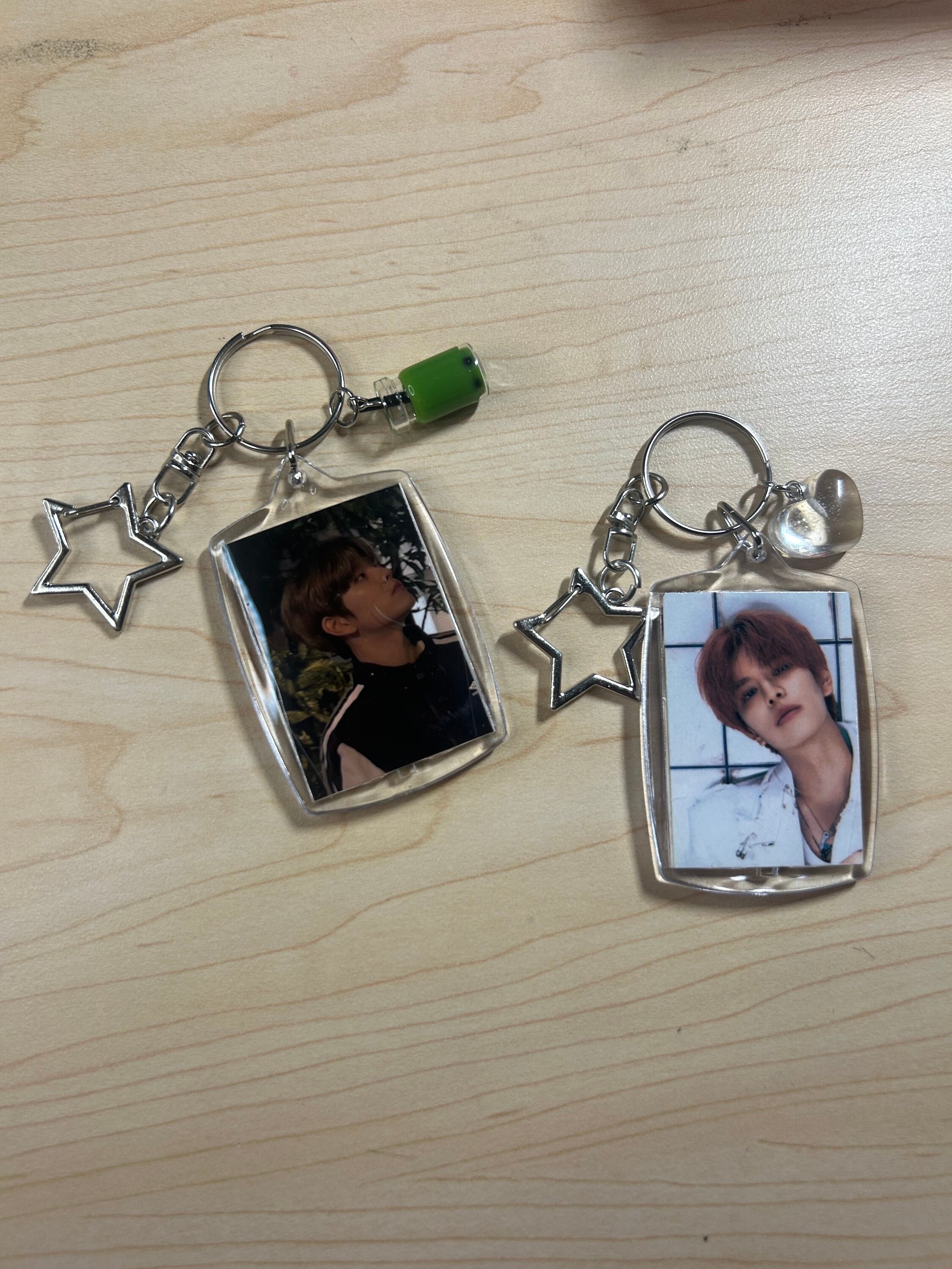 Stray Kids Keychain | SKZ Keychain | Kpop Photo Keychain | Double Sided ...