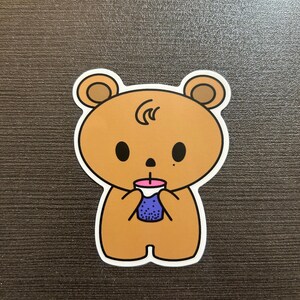 Stray Kids Boba Sticker | SKZ Boba Stickers | Kpop Stickers | Kpop ...