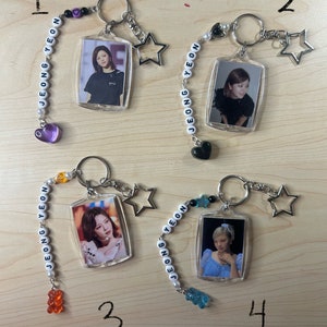 Twice Keychains | K-pop Keychains | Kpop Photo Keychains | Double Sided ...