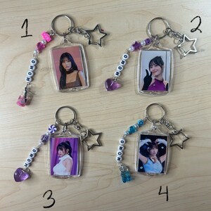Twice Keychains | K-pop Keychains | Kpop Photo Keychains | Double Sided ...