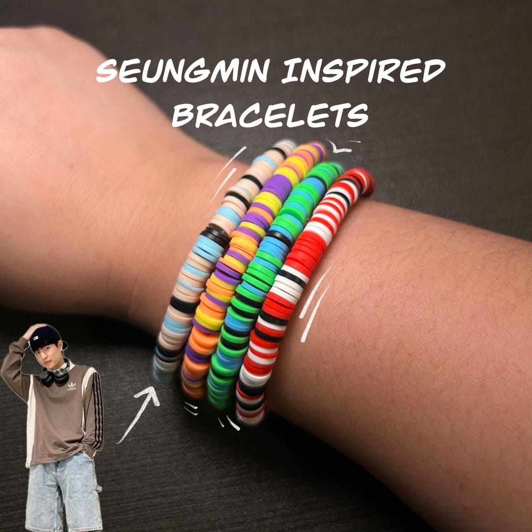 Stray Kids Bracelet | Stray Kids Seungmin Inspired Bracelets | SKZ ...