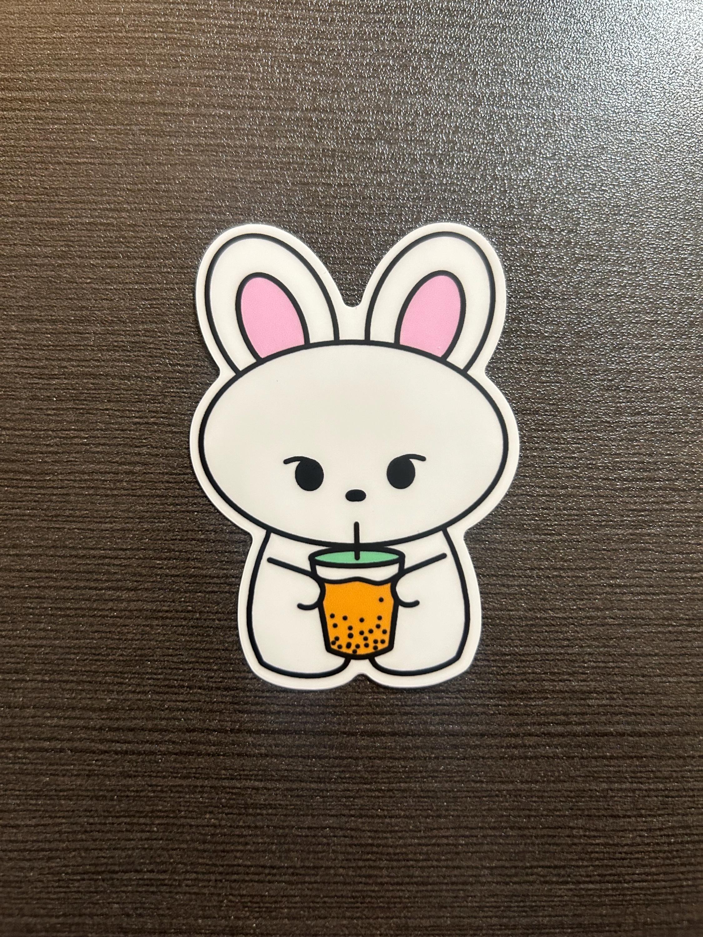 Stray Kids Boba Sticker | SKZ Boba Stickers | Kpop Stickers | Kpop ...