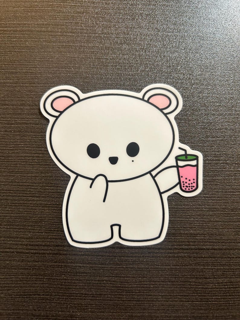Stray Kids Boba Sticker | SKZ Boba Stickers | Kpop Stickers | Kpop ...