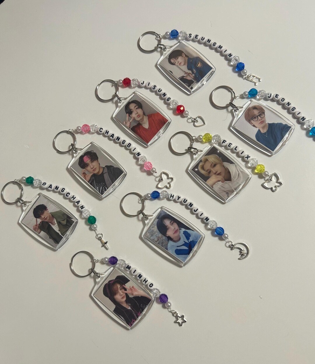 Stray Kids Keychain | SKZ Photo Keychain | SKZ Keychain | Stray Kids ...