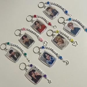 Stray Kids Keychain | SKZ Photo Keychain | SKZ Keychain | Stray Kids ...
