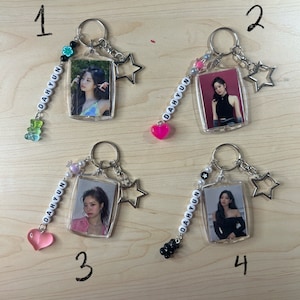 Twice Keychains | K-pop Keychains | Kpop Photo Keychains | Double Sided ...
