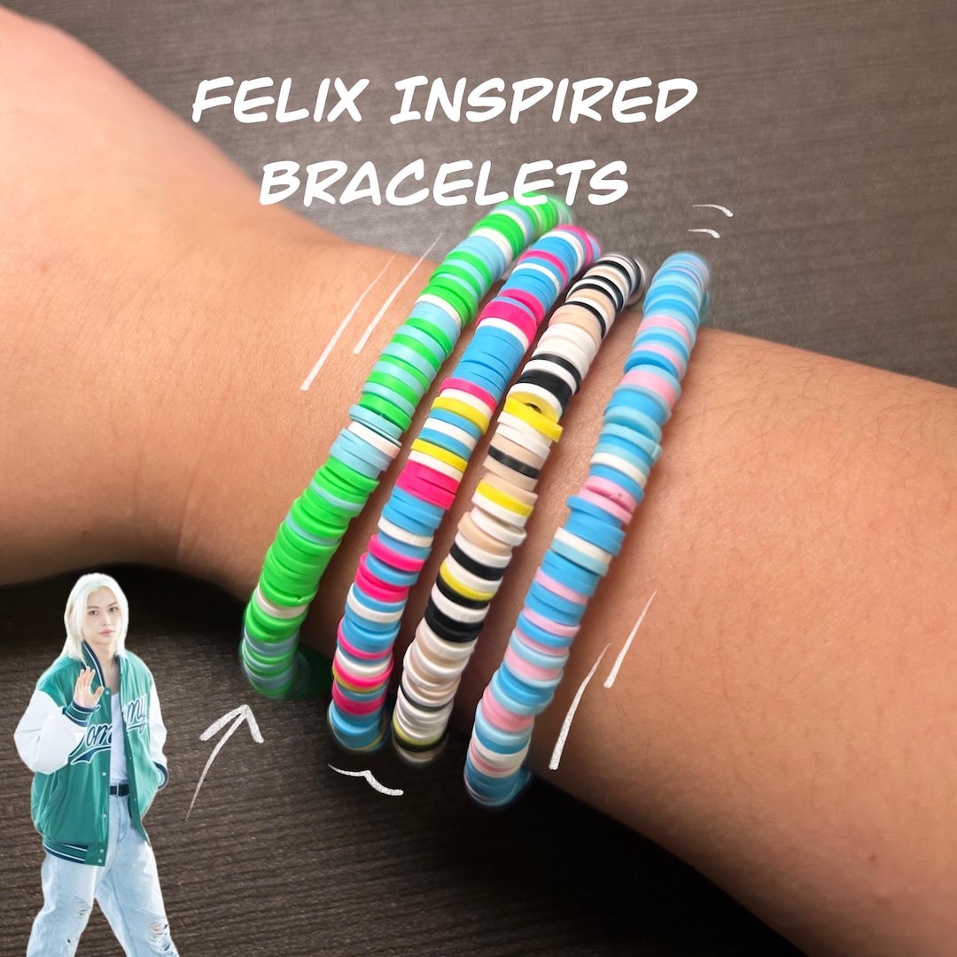 Stray Kids Bracelet | Stray Kids Felix Inspired Bracelets | SKZ Felix ...