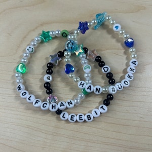 Stray Kids SKZOO Beaded Bracelets | SKZOO Bracelets - Etsy