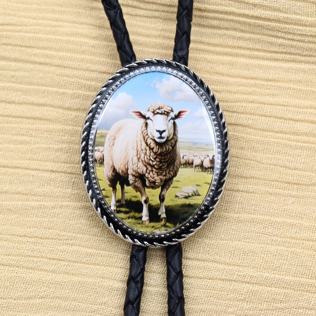 Sheep Bolo Tie - Etsy